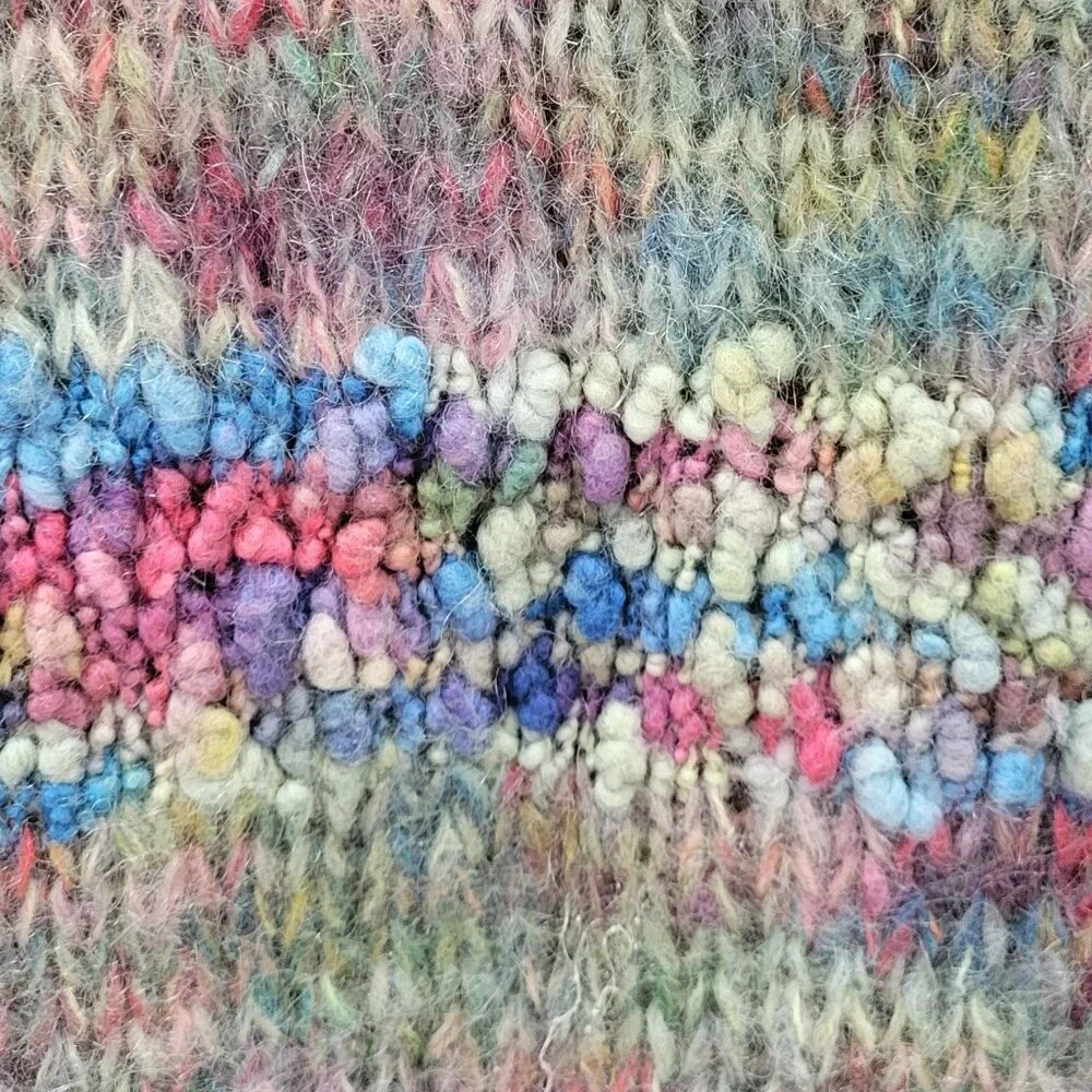 Handmade | Sweaters | Handmade Colorful Wool Sweater | Poshmark